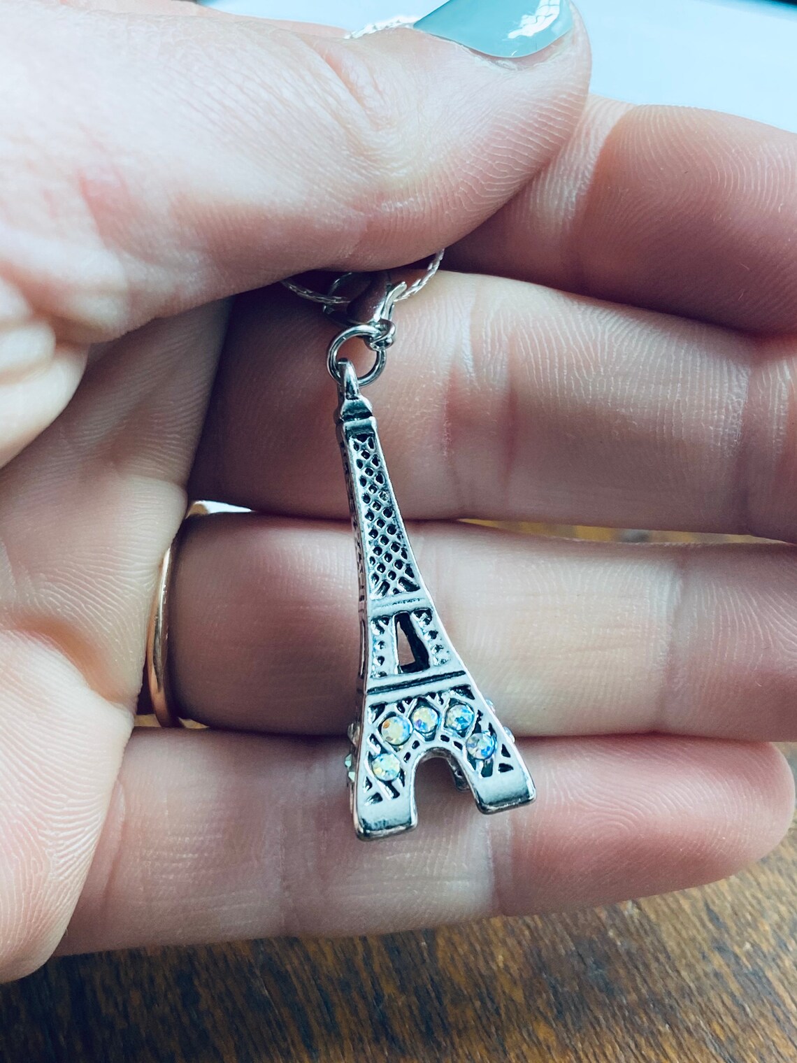 Eiffel Tower Charm Paris Charm Paris Pendant French - Etsy