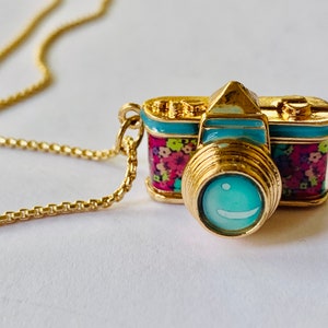 Camera Charm Necklace - Camera Necklace - Camera Pendant - Gift for ...