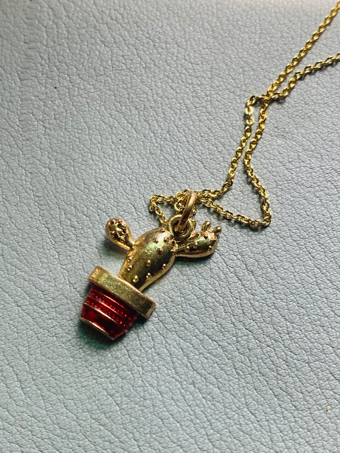 Cactus Necklace Cactus Gift Cactus Jewelry Desert - Etsy