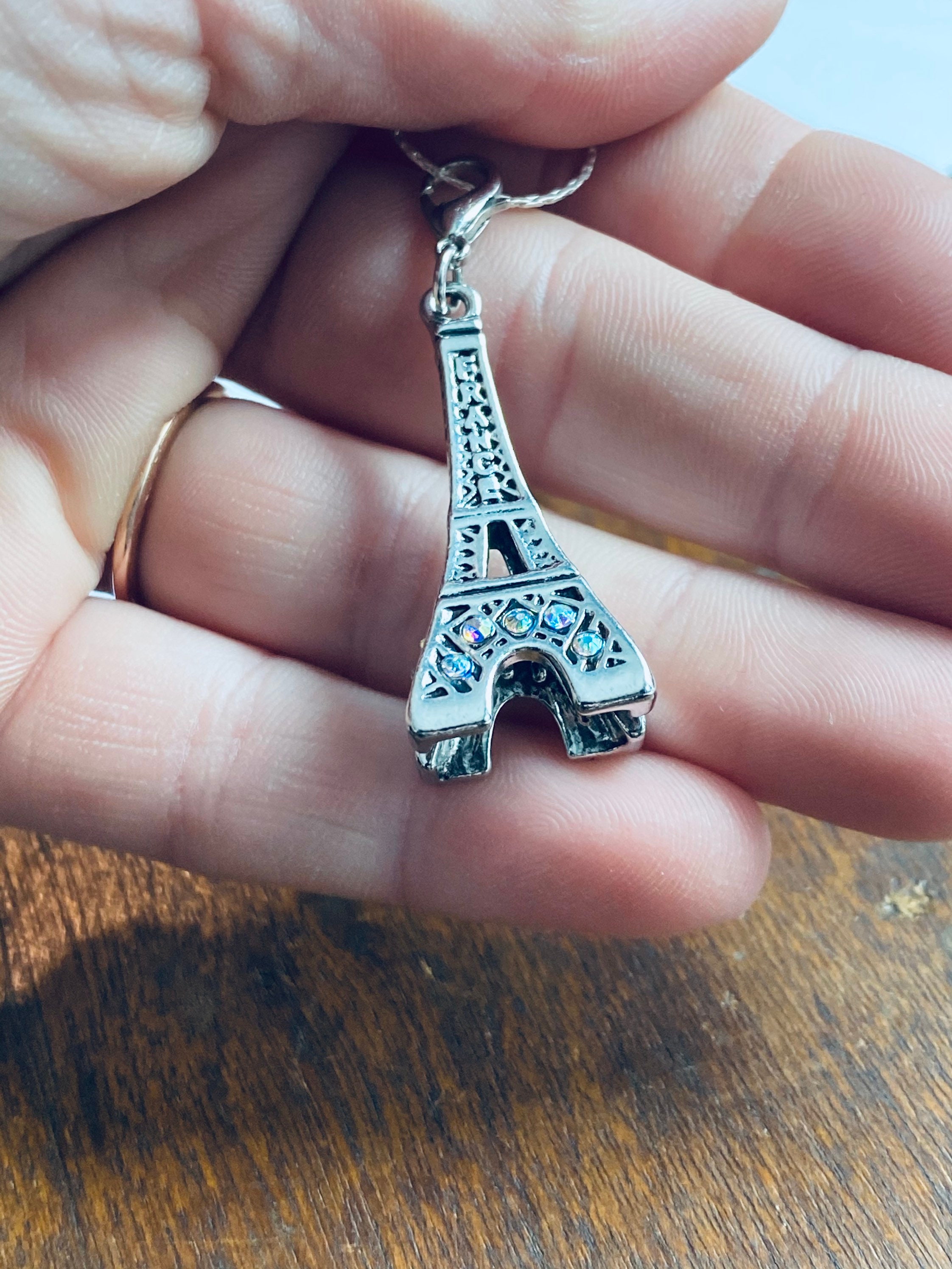 Eiffel Tower Charm Paris Charm Paris Pendant French | Etsy