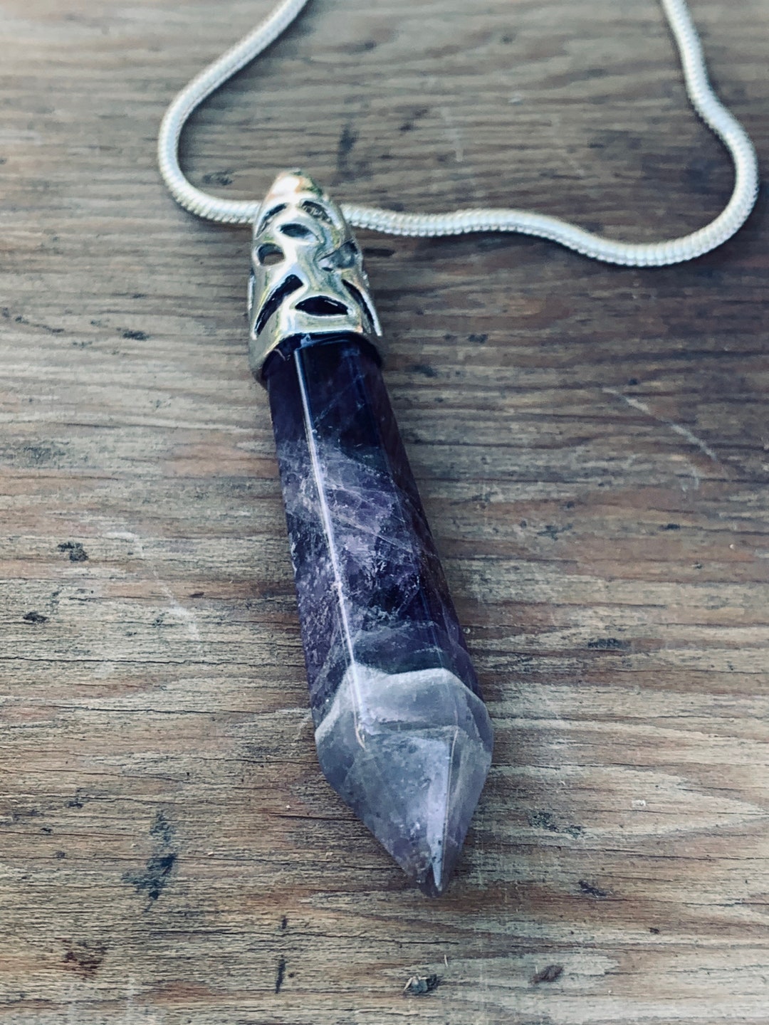 Collier améthyste Collier en cristal Collier en cristal Crystal Healing ...
