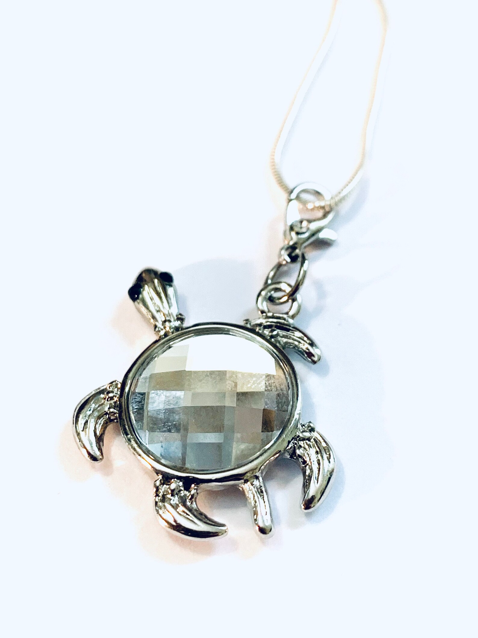 Turtle Necklace Swarovski Crystal Swarovski Crystal Turtle | Etsy