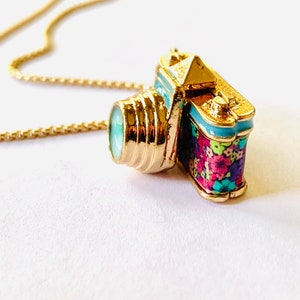 Camera Charm Necklace - Camera Necklace - Camera Pendant - Gift for ...