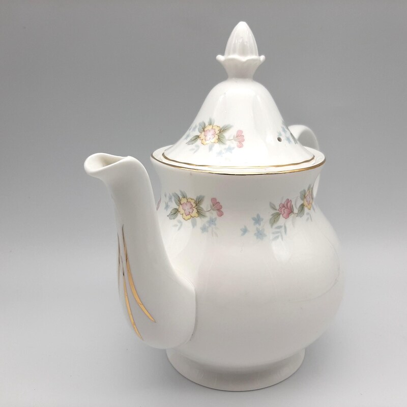 Bone China Teapot - Etsy