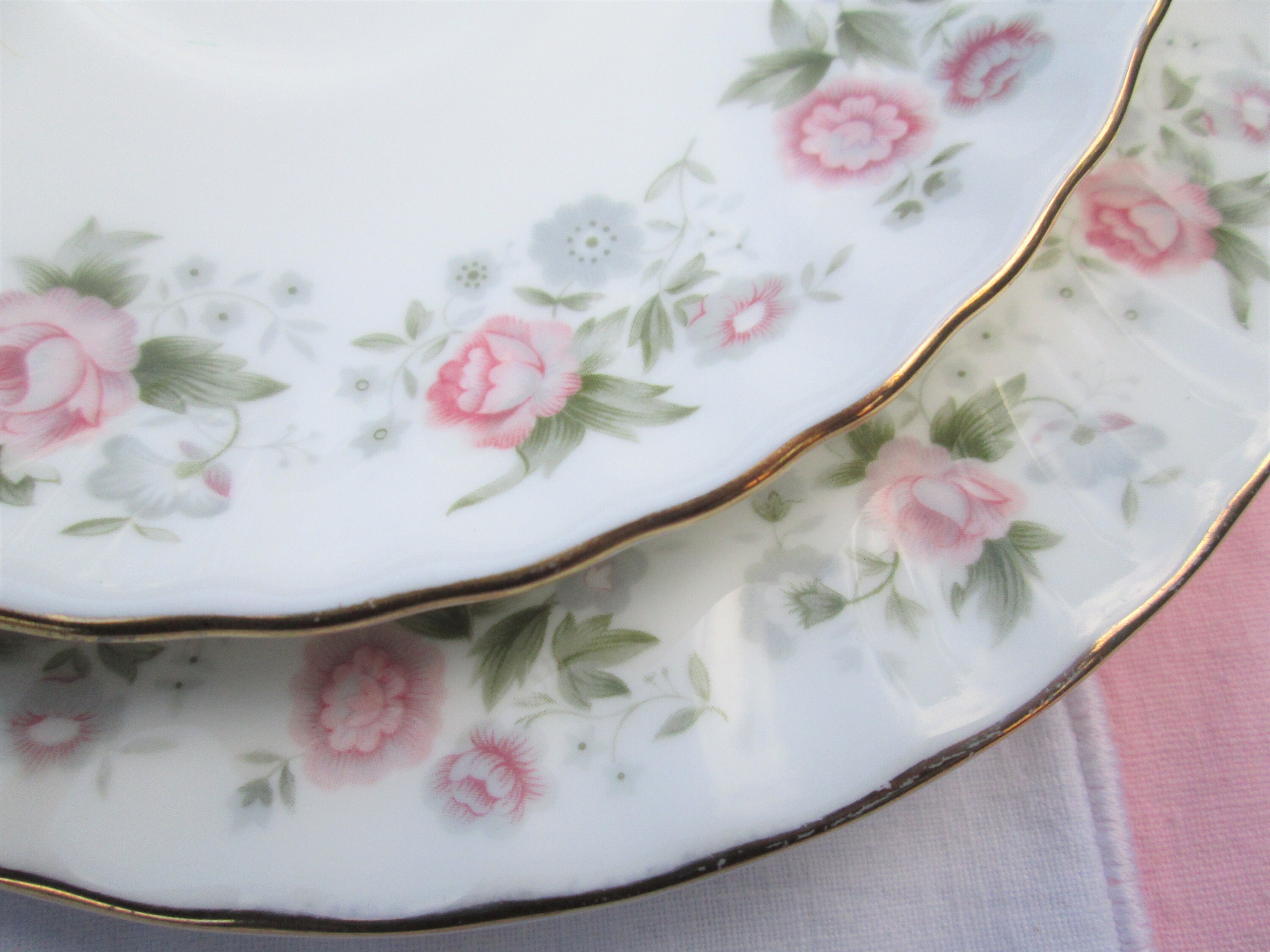 Delightful Minton Spring Bouquet Trio Vintage Tea Wares | Etsy