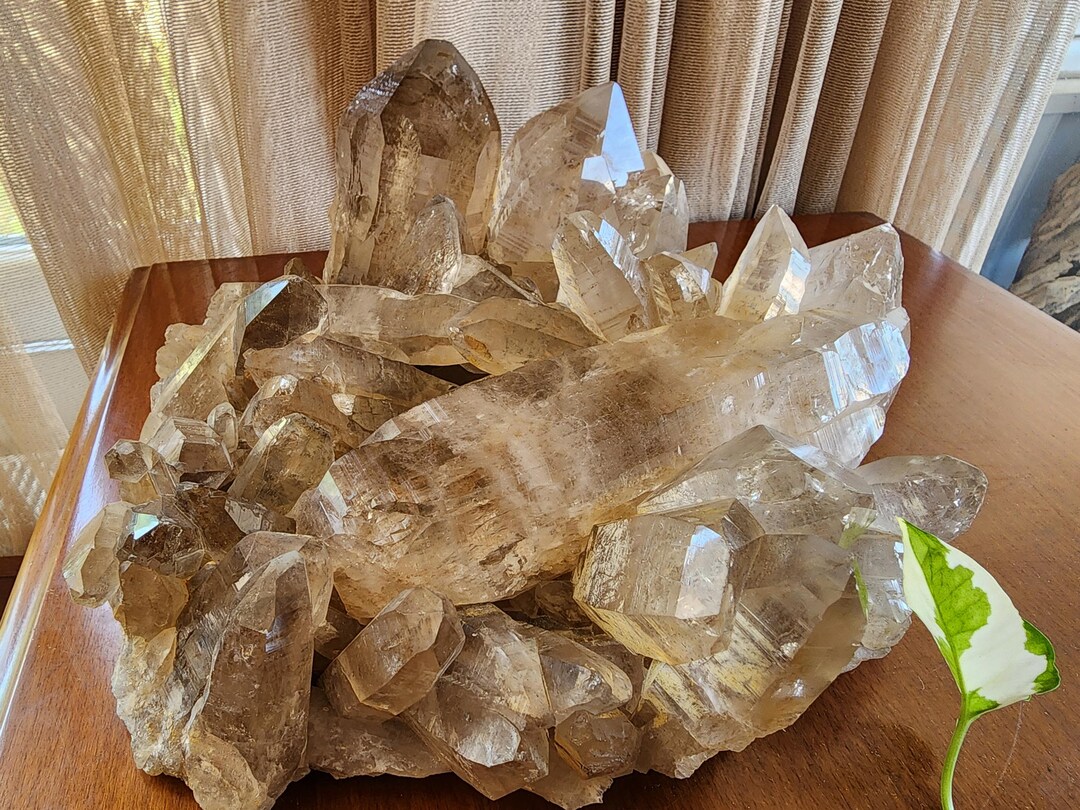 Large Quartz Cluster, Decorative Crystal, クォーツ, Large Crystal Cluster ...
