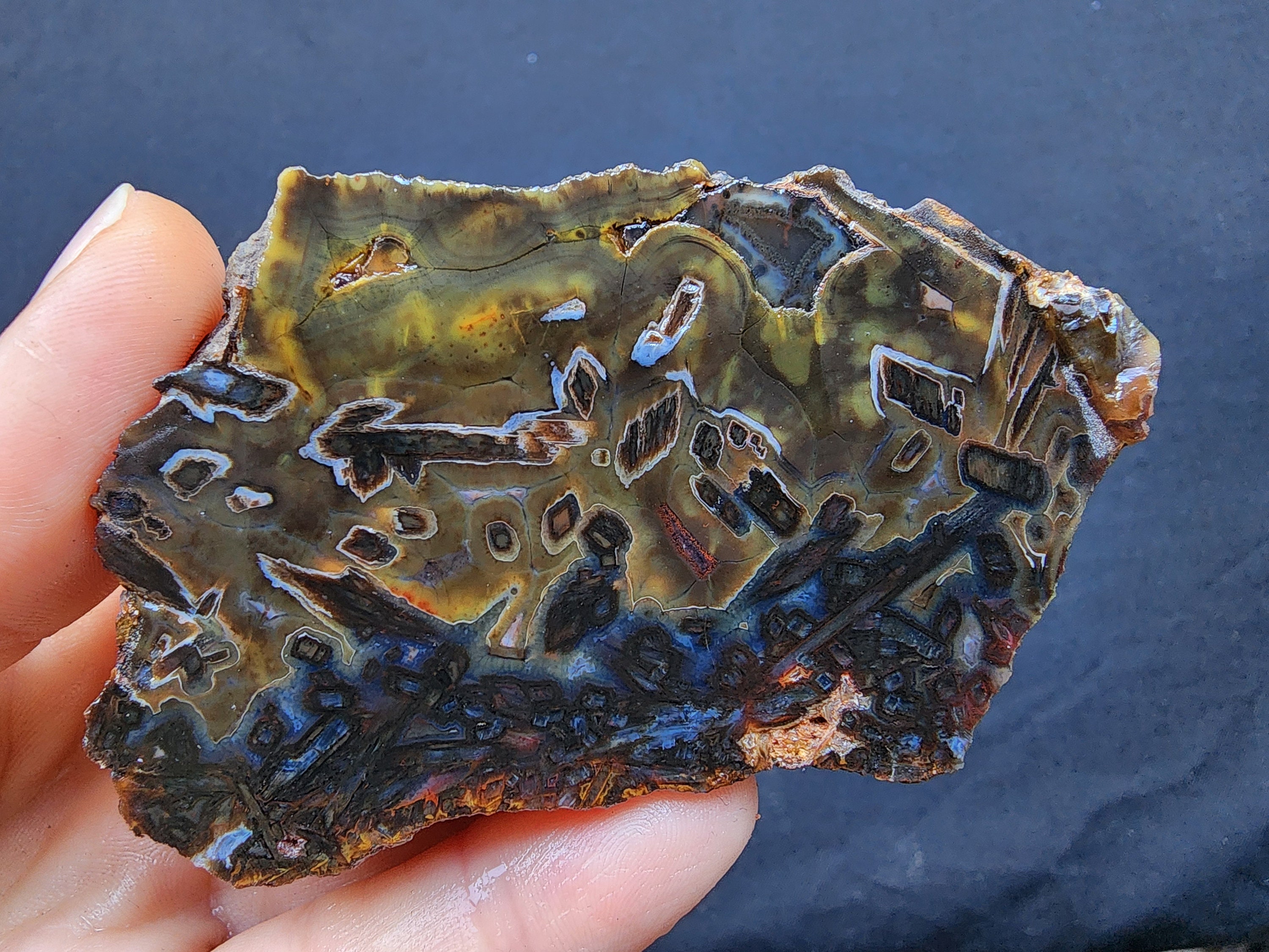 Green Agate Pair, عقيق, Rocks for Polishing, Агат, めのう, Agata, 마노 ...