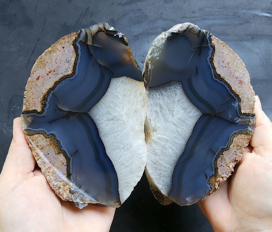 Thunder Egg, Thunderegg, Thunder Egg Slab, Thunderegg Geode, Blue Agate ...