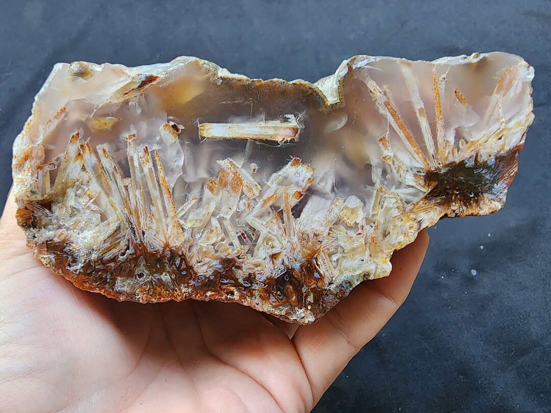 Tube Agate Nodule, Botryoidal Agate, Lapidary Rough, Healing Crystals ...
