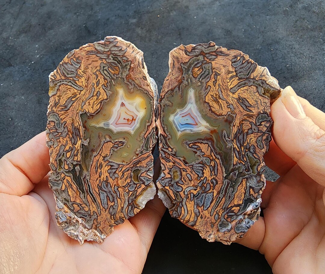 Van Gogh Agate, Viewing Stones, Energy Stone, Rock Specimens, Agate ...