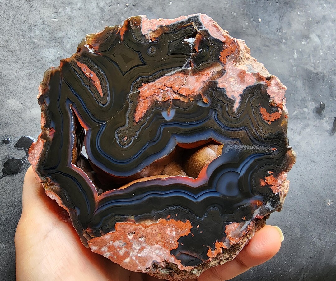 Thunderegg, Crater Agate, Fox Agate, Thunder Egg, Akaatti, Thunderegg ...