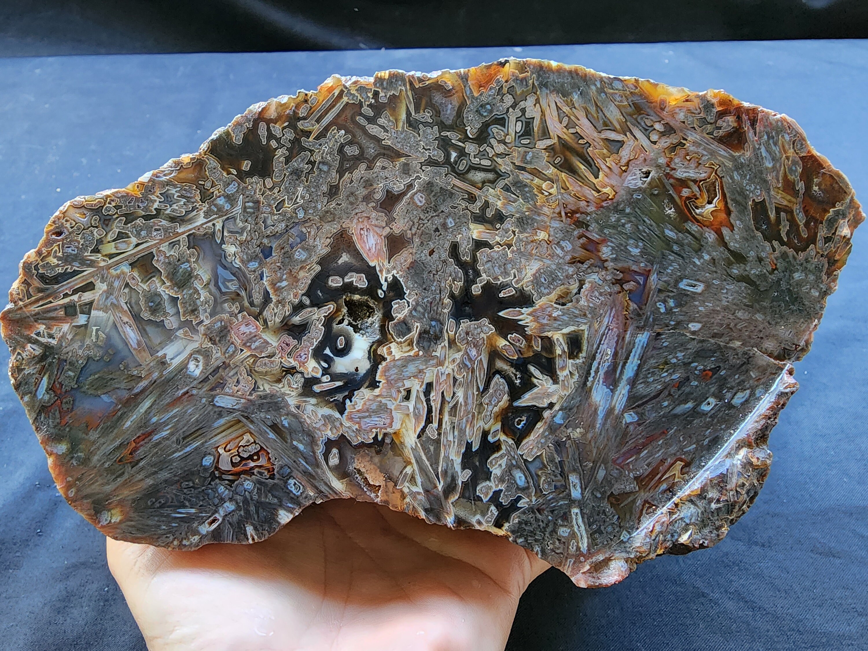 Collectible Stick Agate Rough Lapidary Slab Lapidary Agate - Etsy