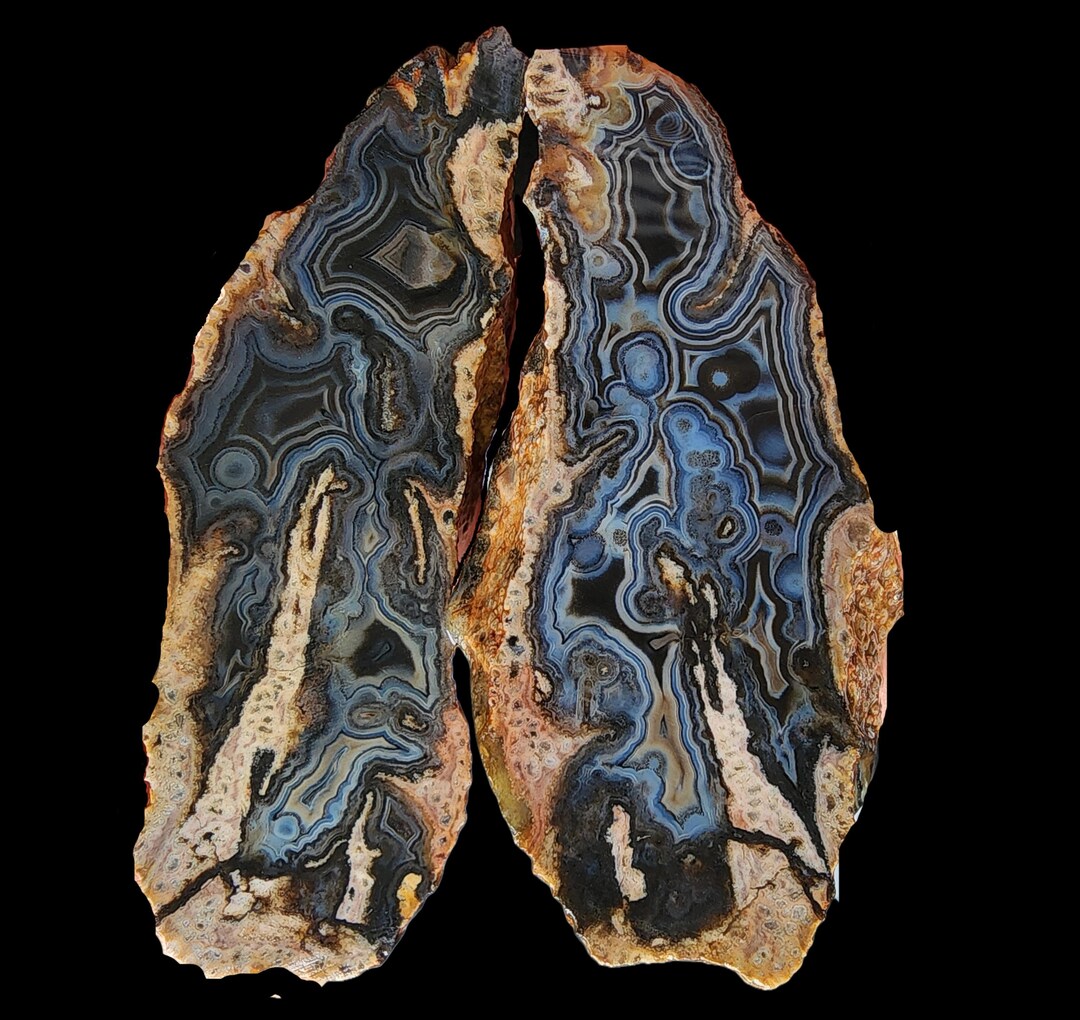 Agate Specimen, Rocks for Polishing, Banded Agate, Unpolished Rocks ...