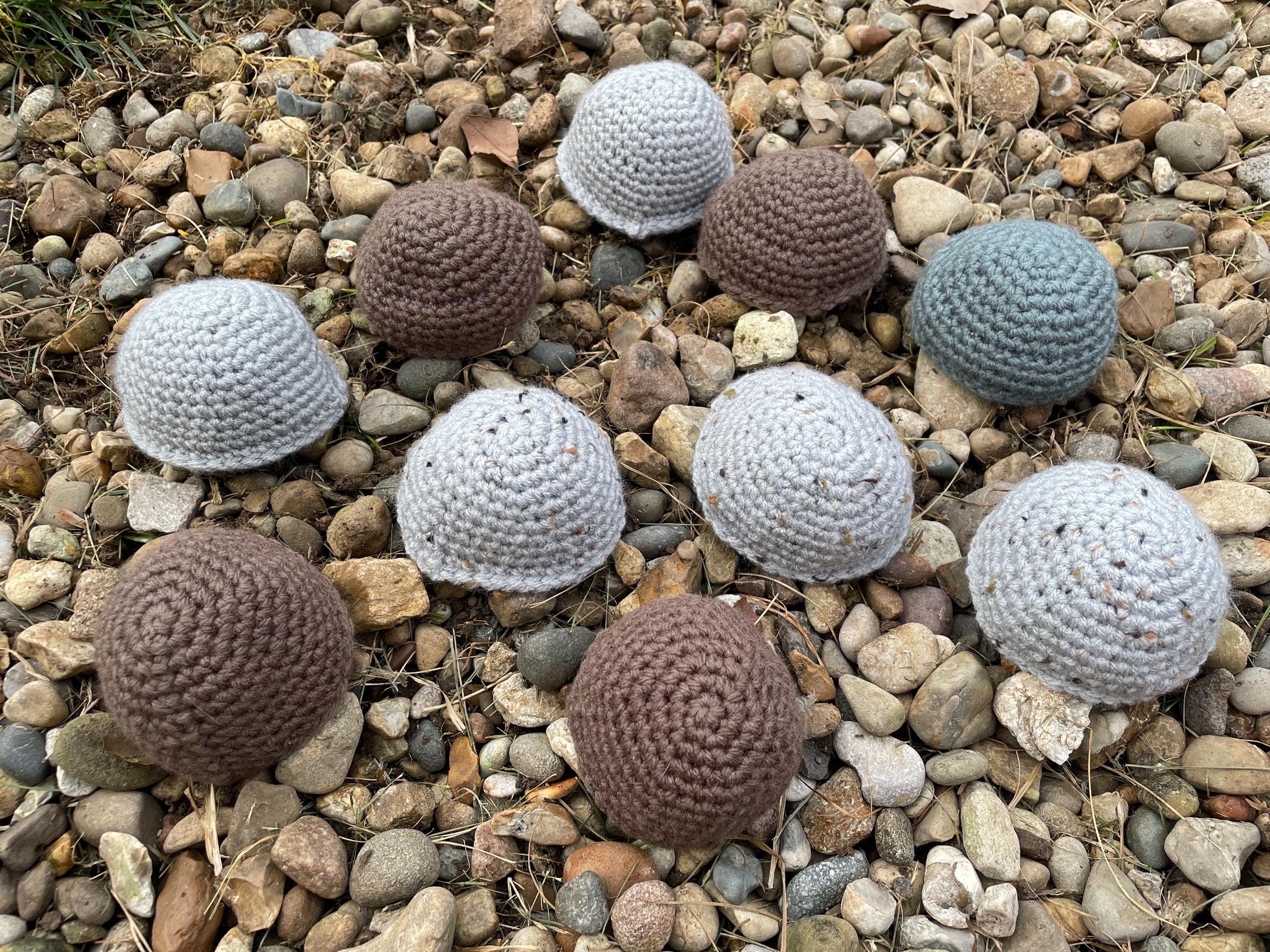 Crochet Geodes, Sparkly Acrylic Yarn Crystals - Etsy