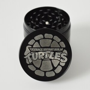 TMNT UV Reactive Turtles Mikey Glass Pipe Set - Etsy