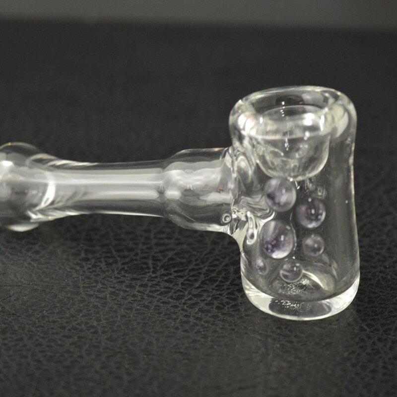 Purple Glass Pipe - Etsy