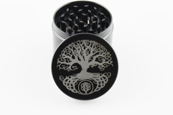 Tree Of Life 2.2 Laser Etched 4 Piece Metal Herb Grinder | Etsy