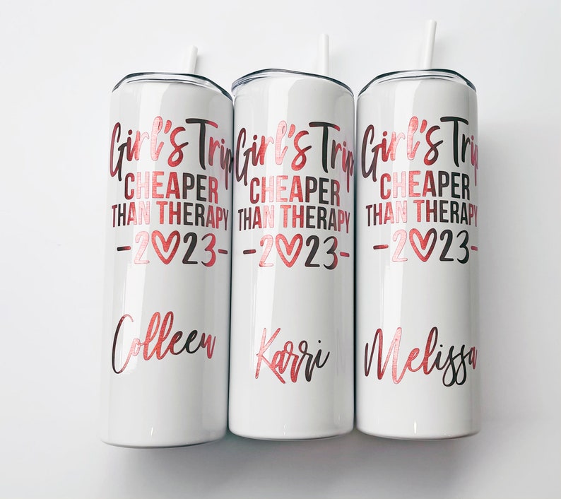 Girls Trip Cheaper Than Therapy Girls Weekend Girls Trip - Etsy