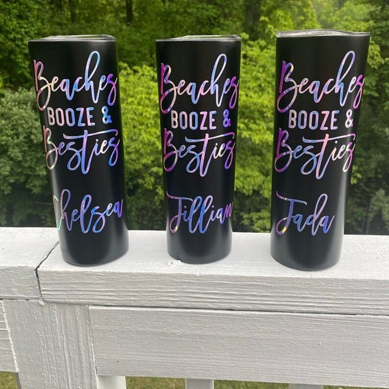 Beach Cup Beaches Booze Besties Girls Weekend Girls Trip - Etsy