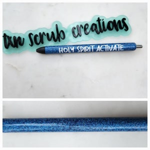 Frequent Work Saying Series: Work Humor Inkjoy Glitter Resin Pens for ...