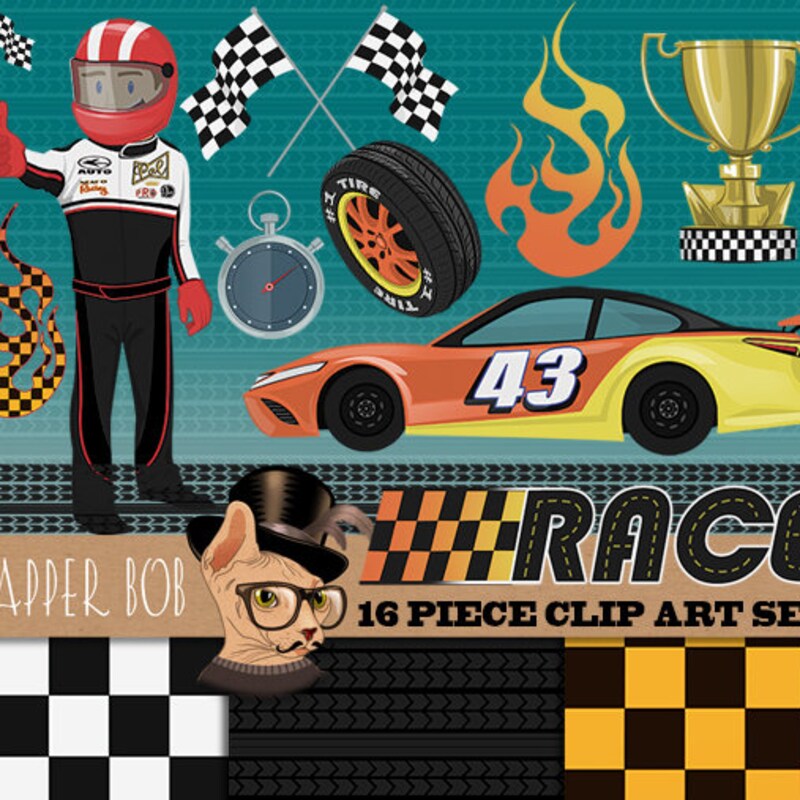 Race Car Track - Etsy