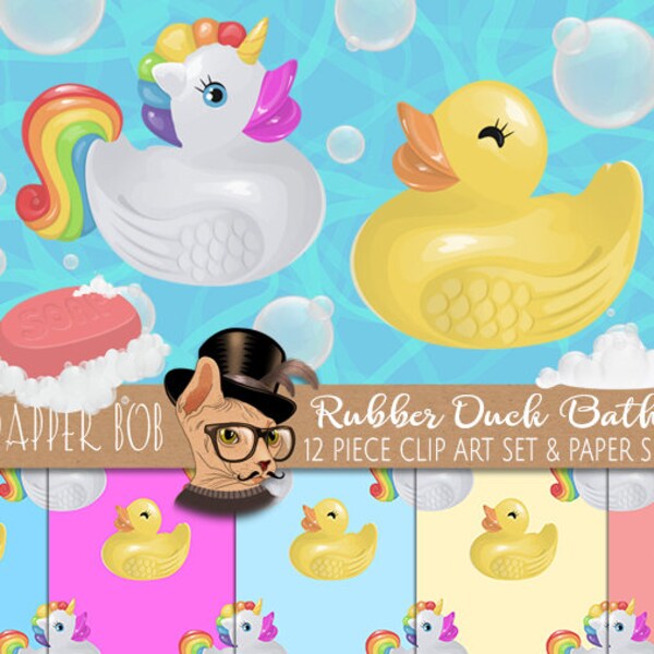 Duck Clip Art - Etsy