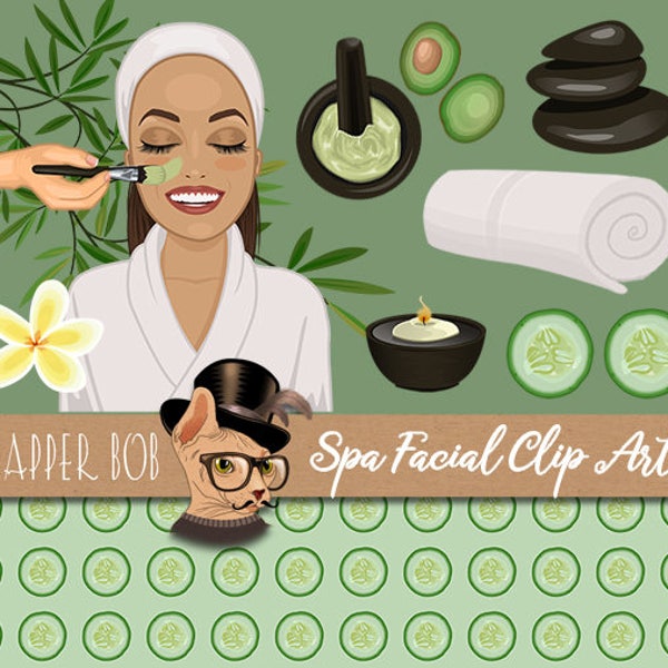 Spa Clip Art - Etsy