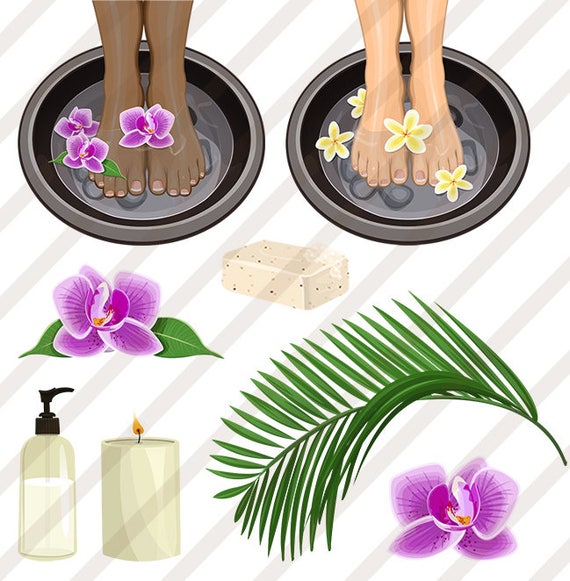 Foot Spa Clip Art