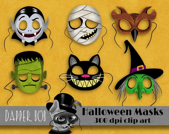 Halloween Mask Clip Art