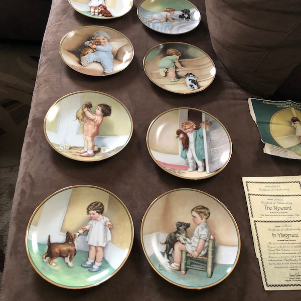The Hamilton Collection Plates - Etsy