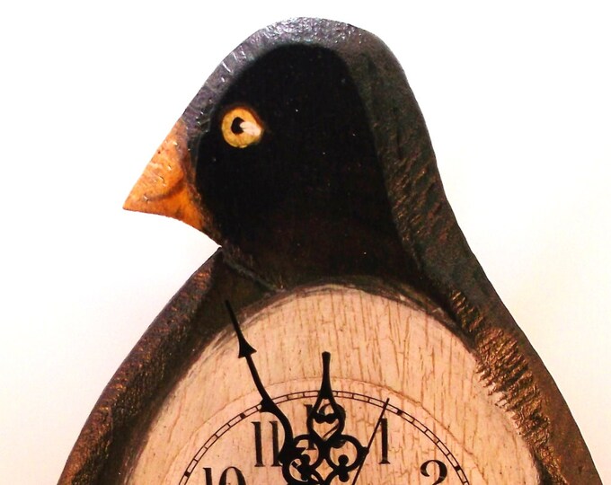 Penguin Clock - Etsy