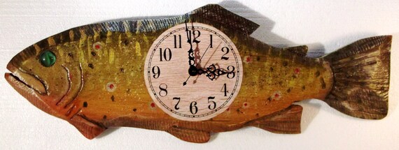 Brook Trout Clock | Etsy