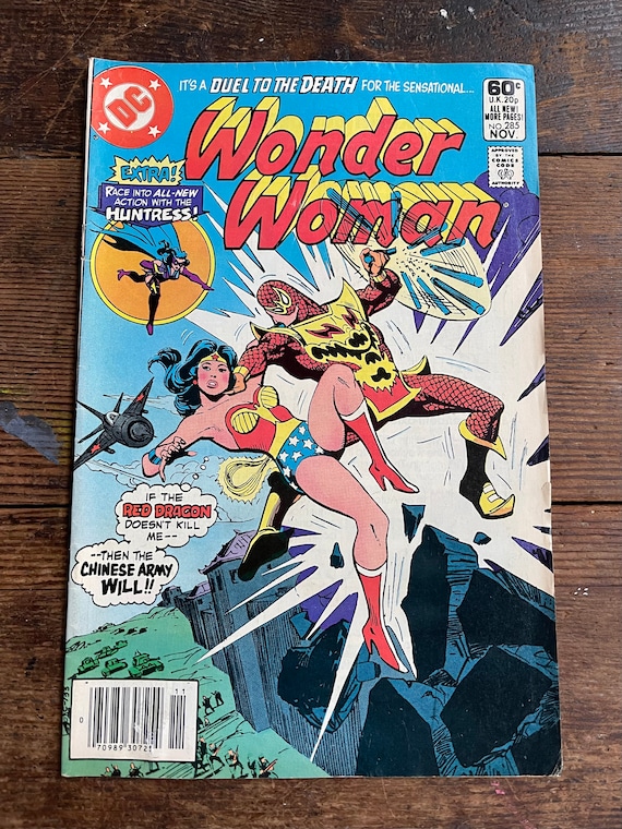 Vintage Wonder Woman Comic Strip