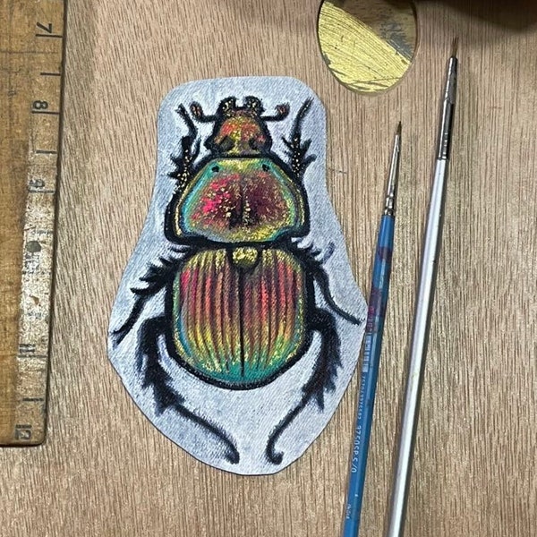 Hand Painted Patch - Etsy