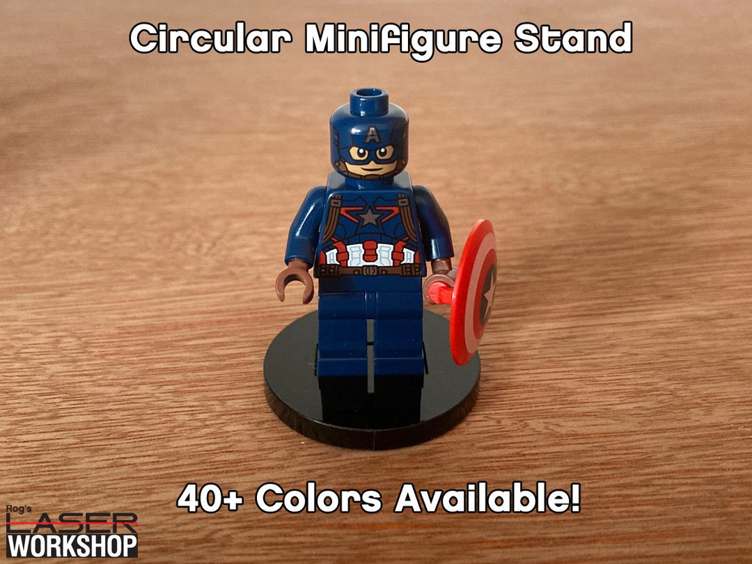 Circle Acrylic Display Stand for LEGO Minifigures - Etsy