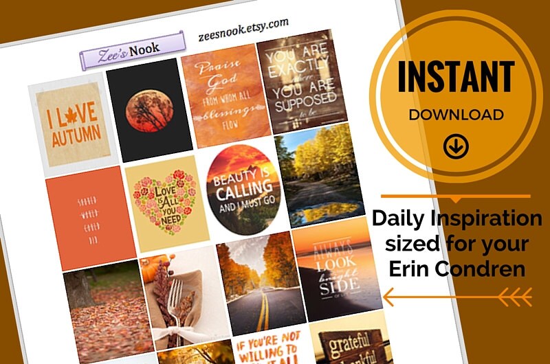 Daily Inspiration Stickers - 4 Sheet Bundle - Etsy