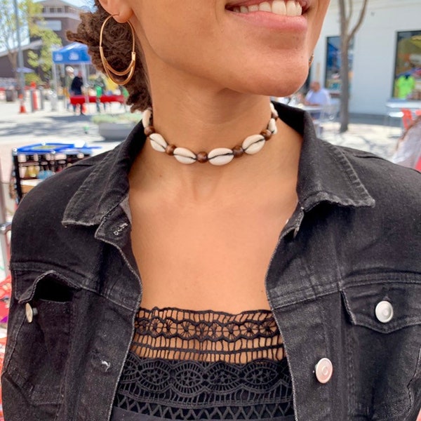 Shell Choker - Etsy