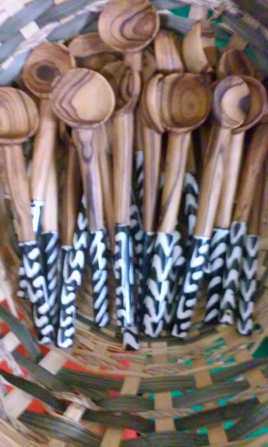 Handmade Wooden Tea Spoons With a Cow Bone Handle - Etsy