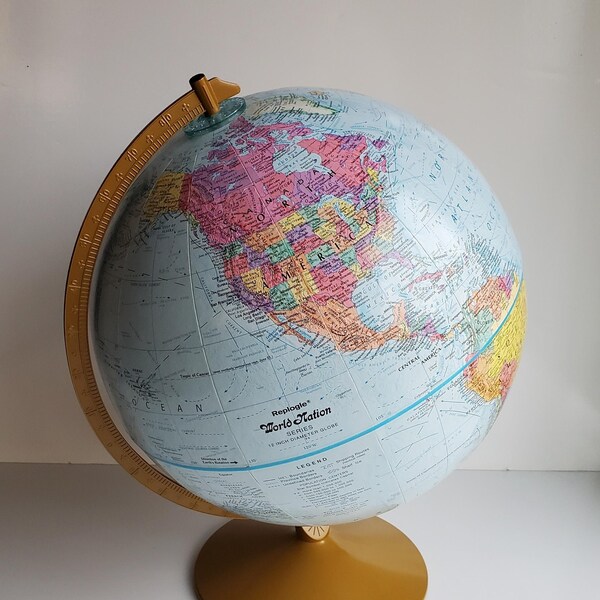 Replogle 12 Inch Globe - Etsy