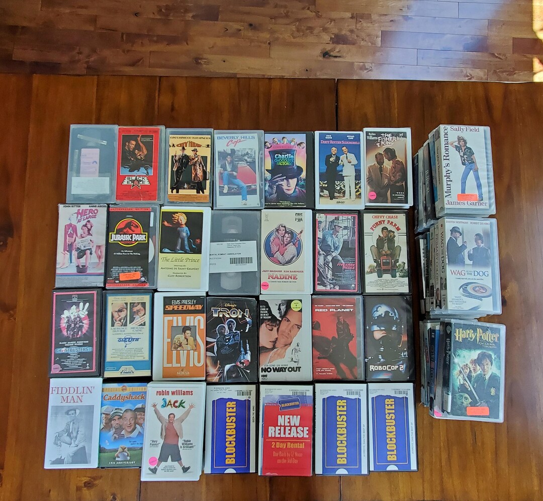VHS Former Rentals or Cut Box Hard Case PICK ONE Blockbuster Video ...