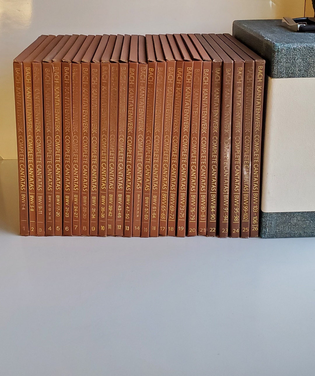 Imported Johann Sebastian Bach Vinyl Classical Record Collection ...