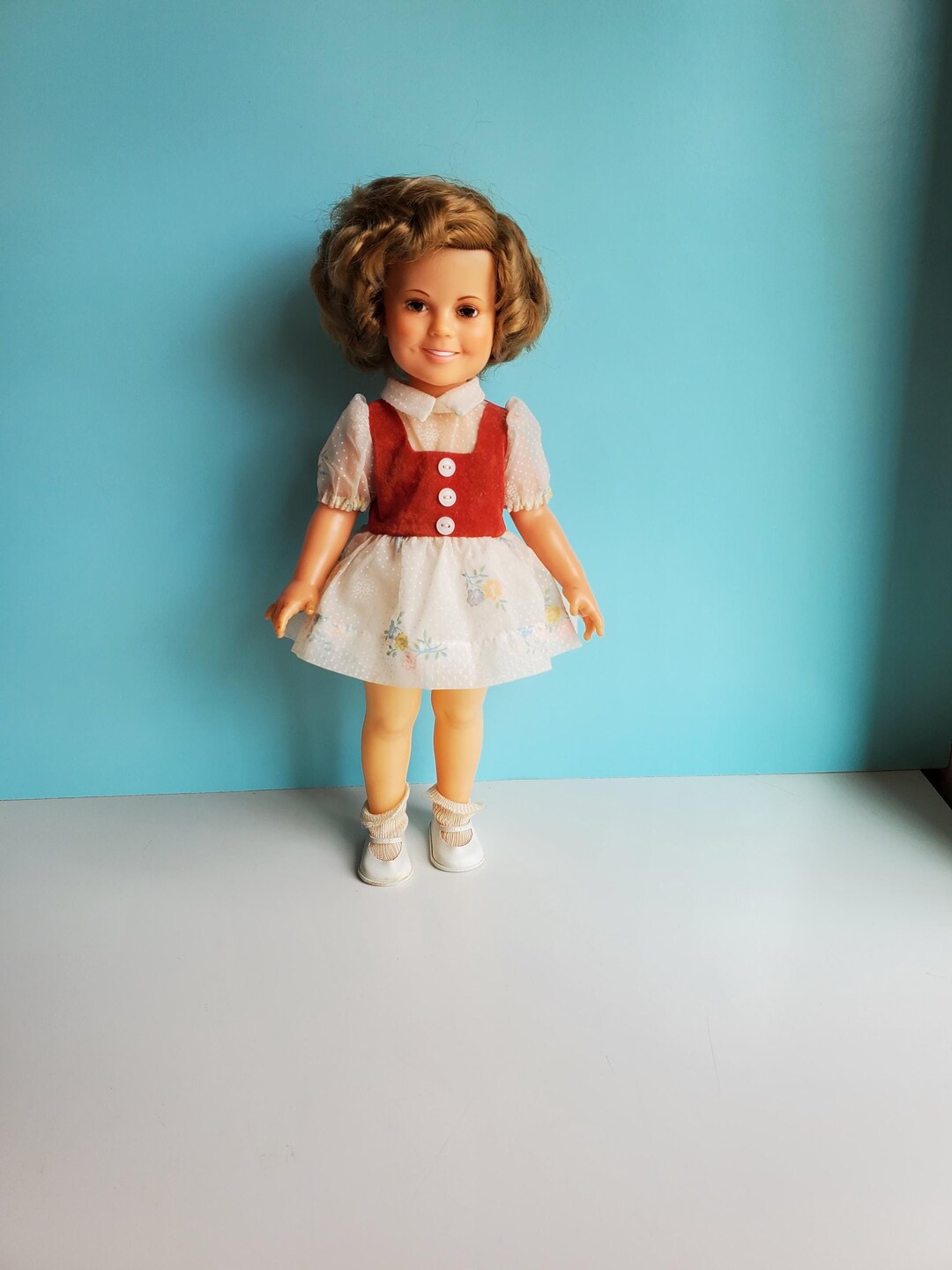 1972 Shirley Temple Doll Ideal Toy Corp. W/ Variation Dress/outfit 16 ...