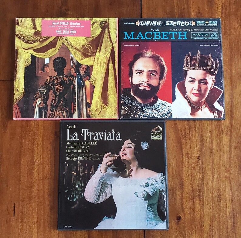 Vintage Classical Music Box Sets Records Vinyl 12