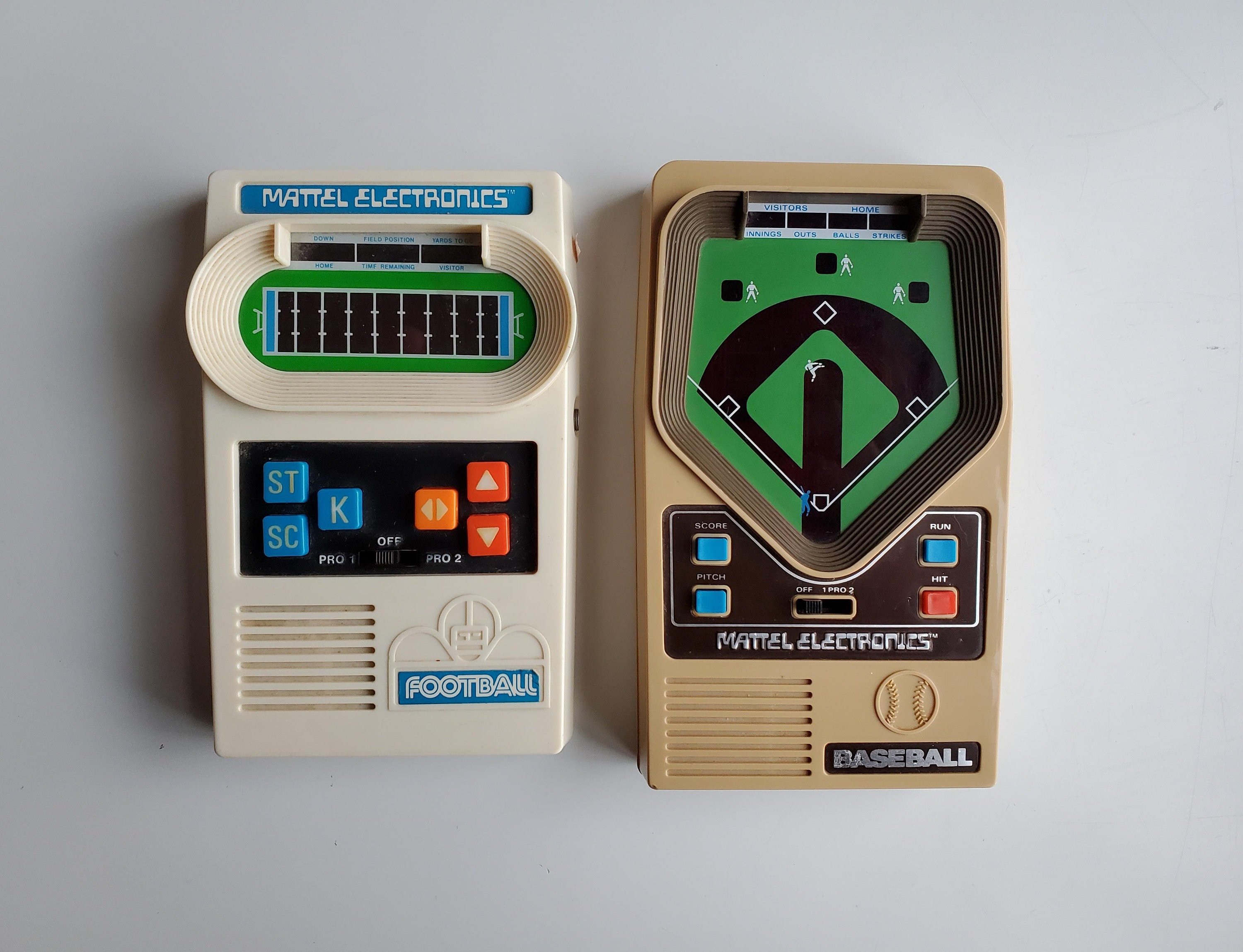 Vintage Mattel Electronic Games