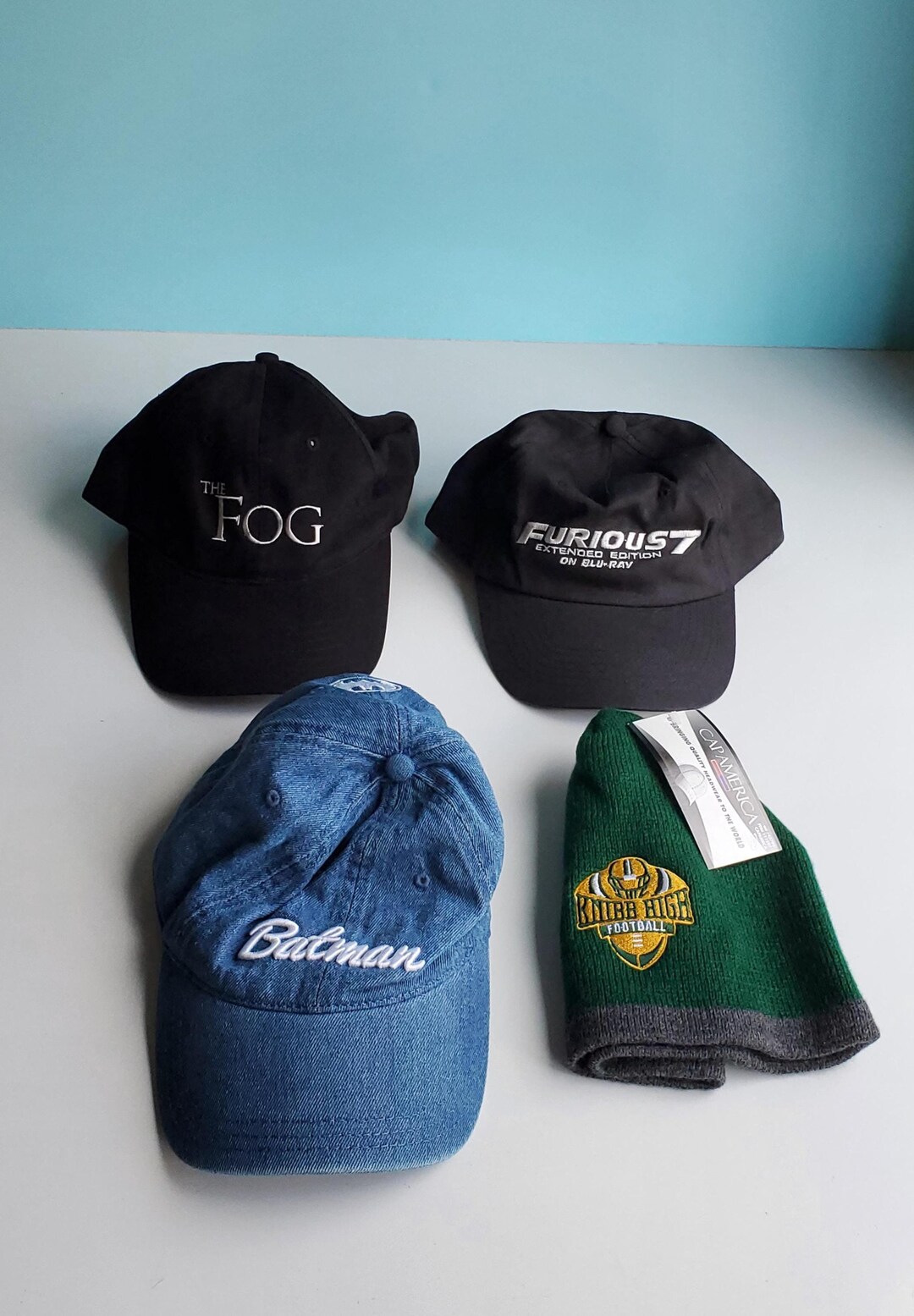 Movie Tie-in Hats PICK 1: the Fog, Batman Six Flags DC Comic, Furious 7 ...