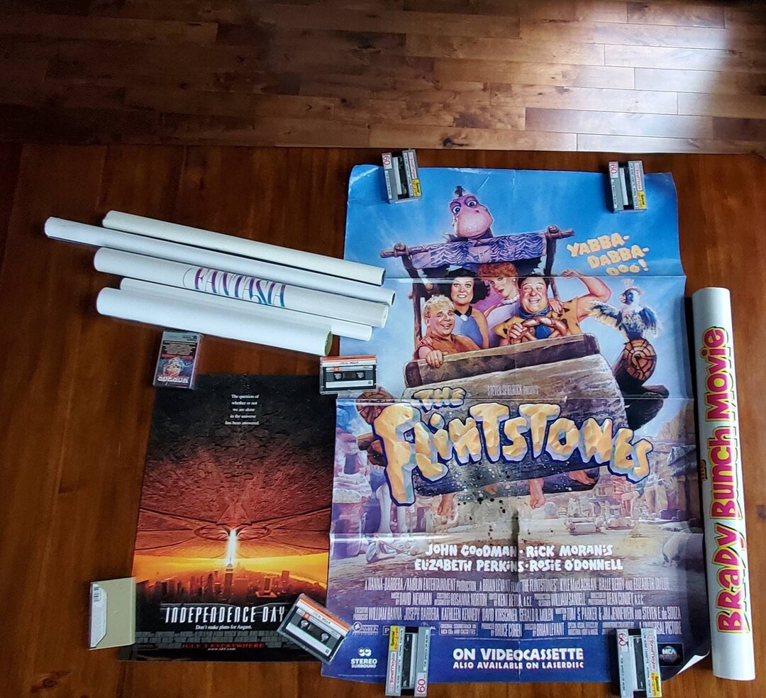 Vintage Movie Posters G/PG/PG-13 PICK 1: Fantasia, the Lion King, the ...