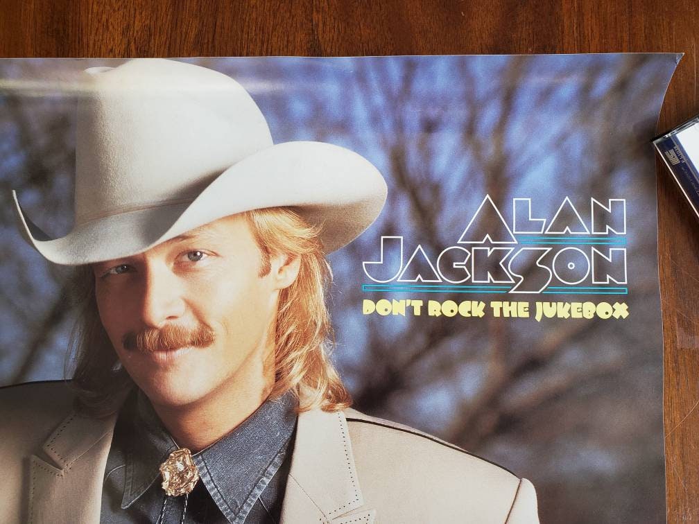 Vintage Country Music/alan Jackson Posters PICK 1 Arista | Etsy