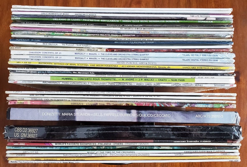 Sealed Classical Music Vinyl Records PICK 1: Beethoven | Etsy