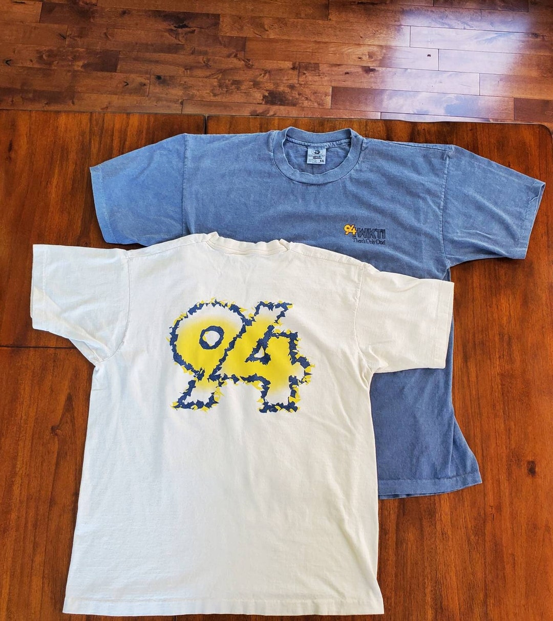 Vintage 90's 94 WKTI Radio T-shirts Men's XL Pick 1: Blue XL Anvil ...
