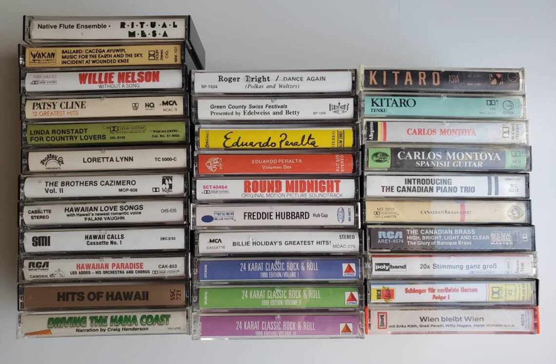 Tape Cassette Lots PICK 1: Jazz Blue Note Country Patsy - Etsy